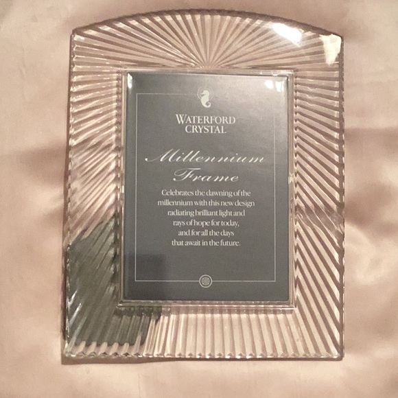Waterford Crystal | Accents | Waterford Crystal Millennium 8x1 Frame ...